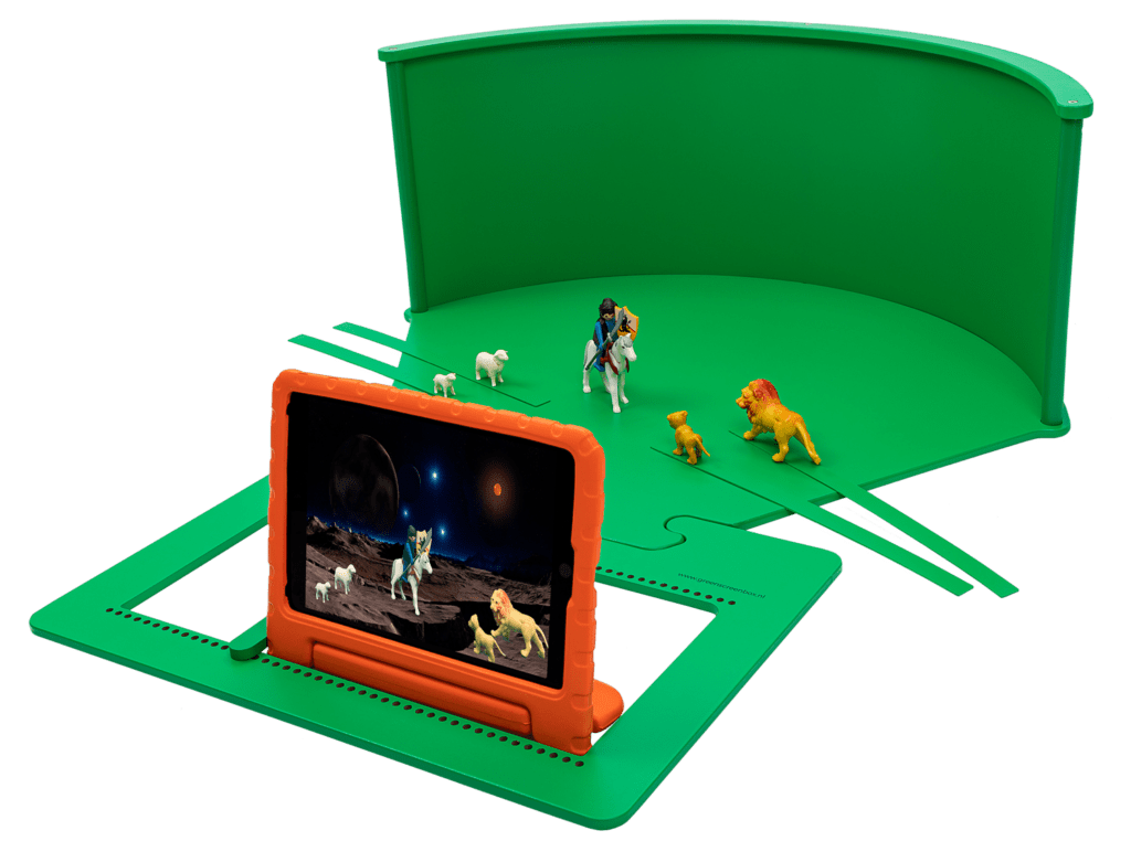 Greenscreenbox - Inkl. Stopmotion app - SmartSteps2Learn